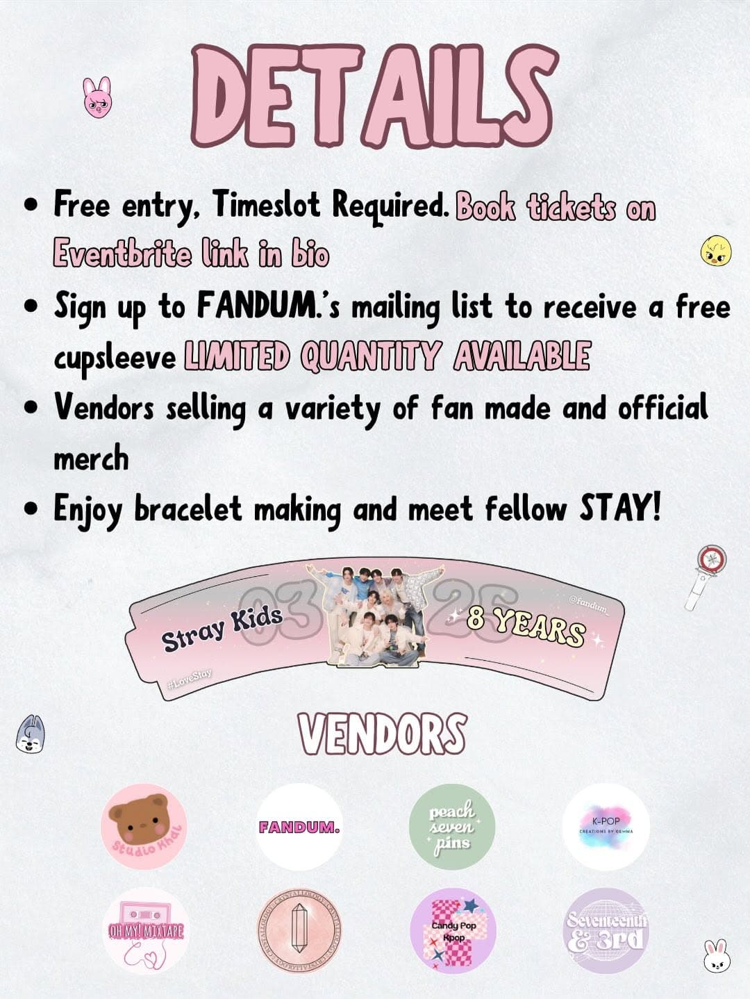 Stray Kids 8th Anniversary Party – Manchester, 28 March 2026 | K-Pop ...