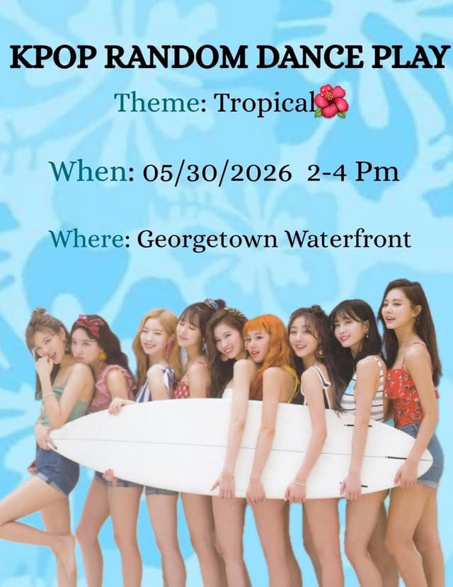KPOP RANDOM DANCE PLAY – Washington, D.C., May 30, 2026 | K-Pop Tracker