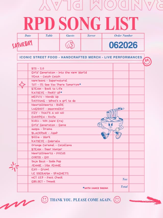 SHERO at 626 NIGHT MARKET – Arcadia, June 20, 2026 | K-Pop Tracker
